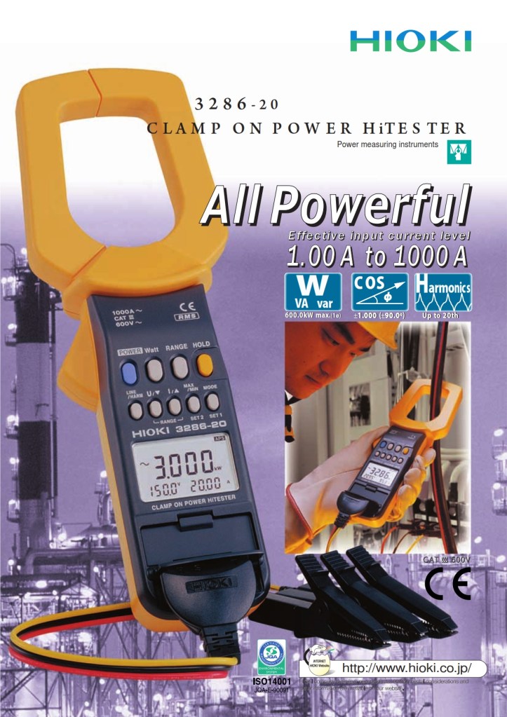 Hioki LCR Meter LCR HiTester Insulation Tester Clamp Meter Power Meter ...