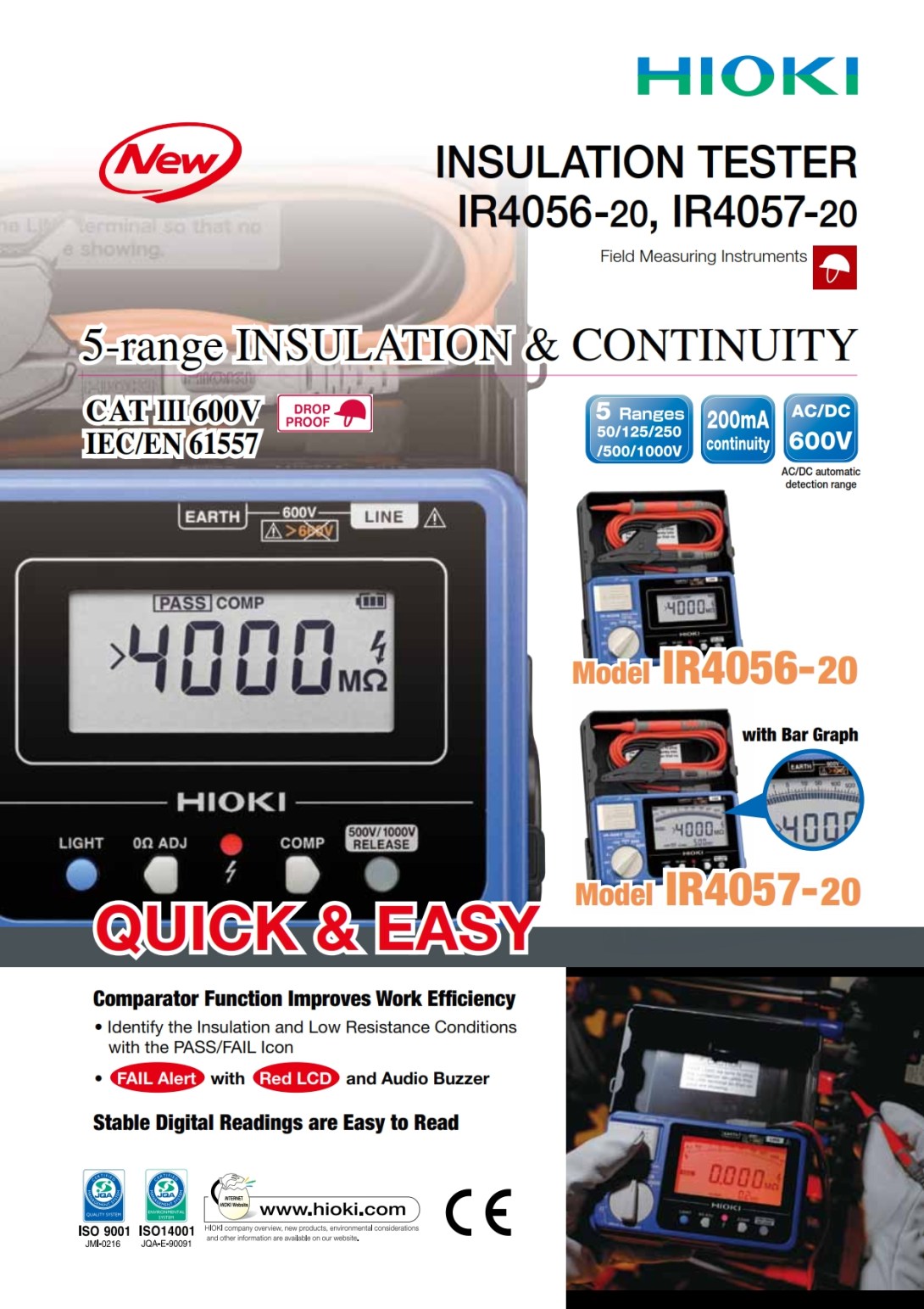 Hioki LCR Meter LCR HiTester Insulation Tester Clamp Meter Power Meter ...